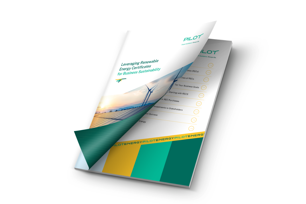 Energy Sustainability Solutions | REC, PPA & Carbon Offsets | Pilot Energy
